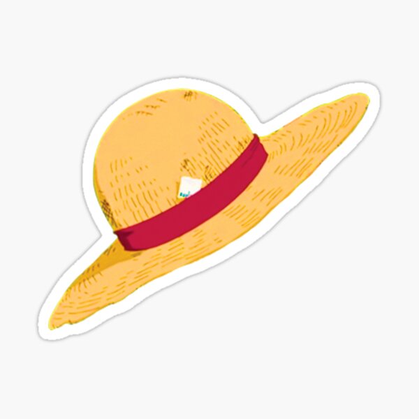 "Straw Hat" Sticker for Sale by AndyArtic | Redbubble