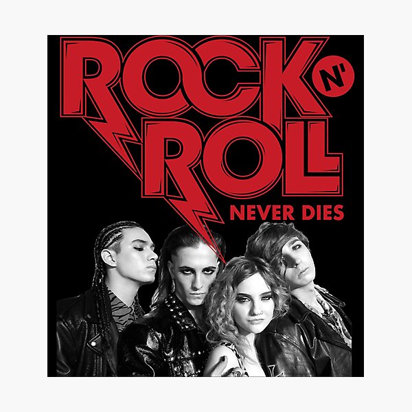 Rock N Roll Never Dies Maneskin Photographic Print By