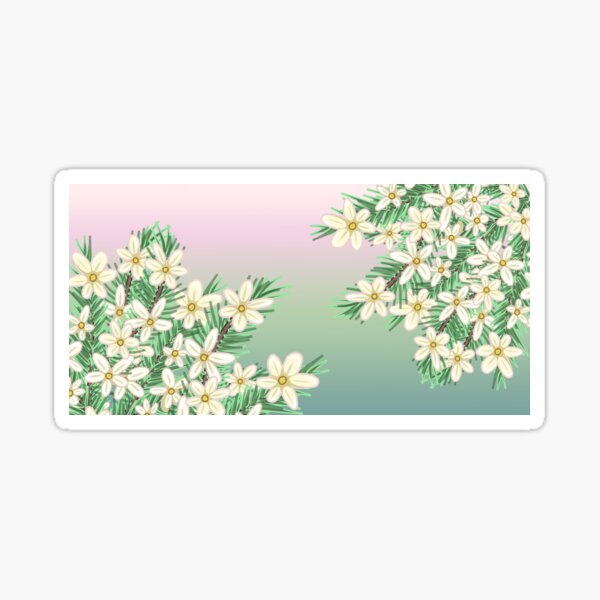 "Wedding bush" Sticker by briduck | Redbubble