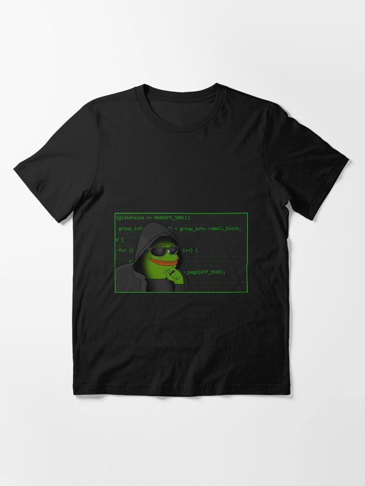 "Hacker Pepe" T-shirt by Weeev | Redbubble