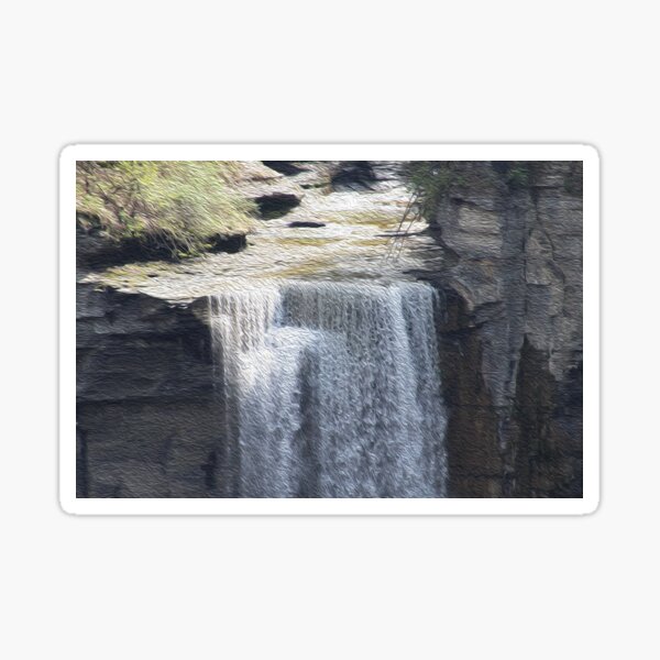 "Waterfall" Sticker by BeUnique | Redbubble