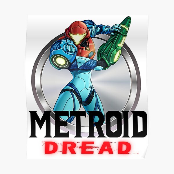 "METROID DREAD" Poster for Sale by juenameki | Redbubble