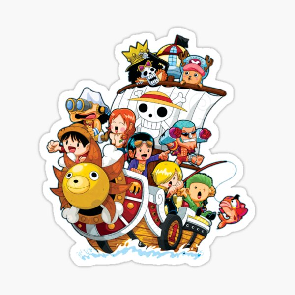 "thousand sunny" Sticker for Sale by AndyArtic | Redbubble