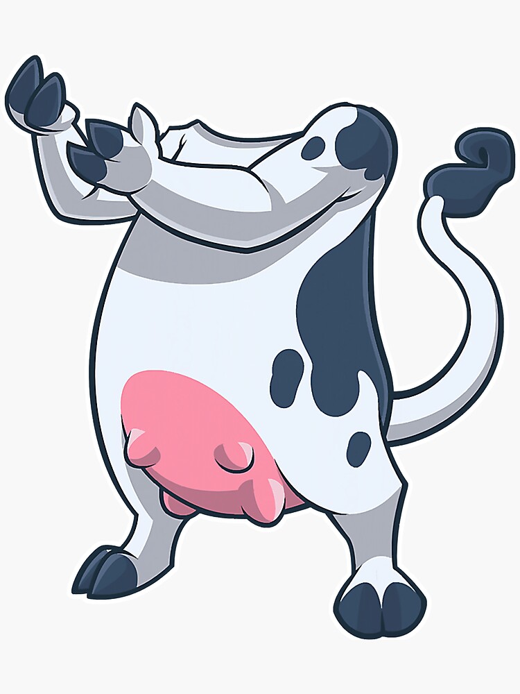 "Headless Cow Lazy Diy Halloween" Sticker for Sale by SkyCloudBlue ...