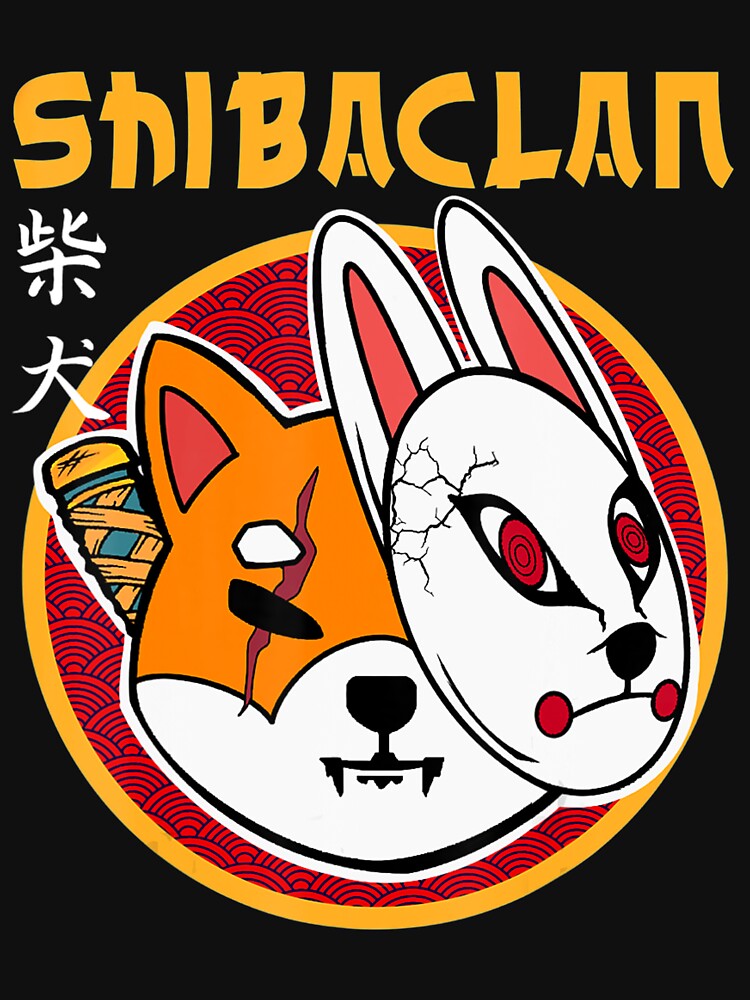 "SHIB ARMY Crypto Samurai Ninja Shiba Inu coin" T-shirt for Sale by ...