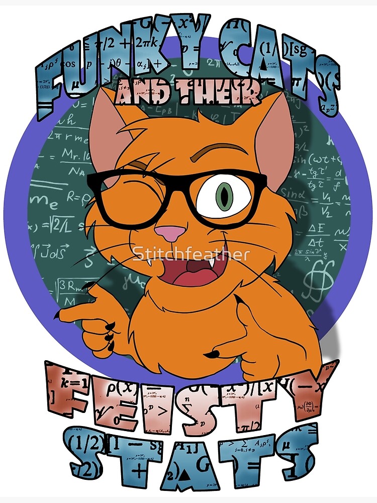 Lámina fotográfica «Funky Cats y sus estadísticas de Feisty» de ...