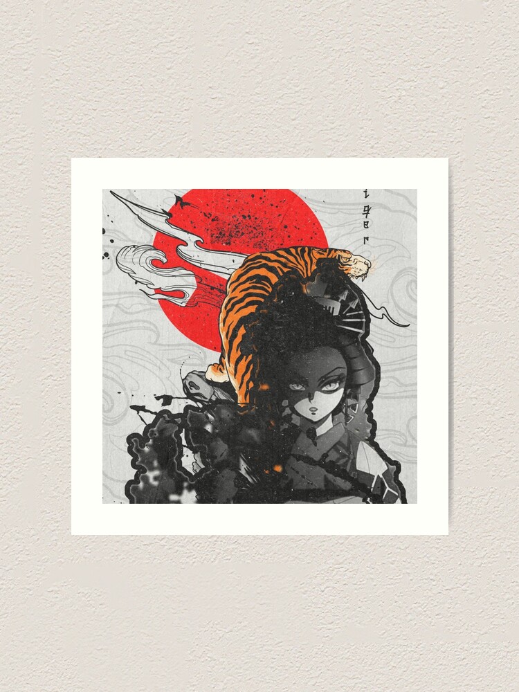 "Kimetsu no Yaiba: Daki, Upper Moon 6" Art Print by Orbitboy06 | Redbubble
