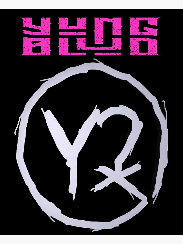 "Logo For Yung Generation Y Sign Blud" Photographic Print for Sale by ...