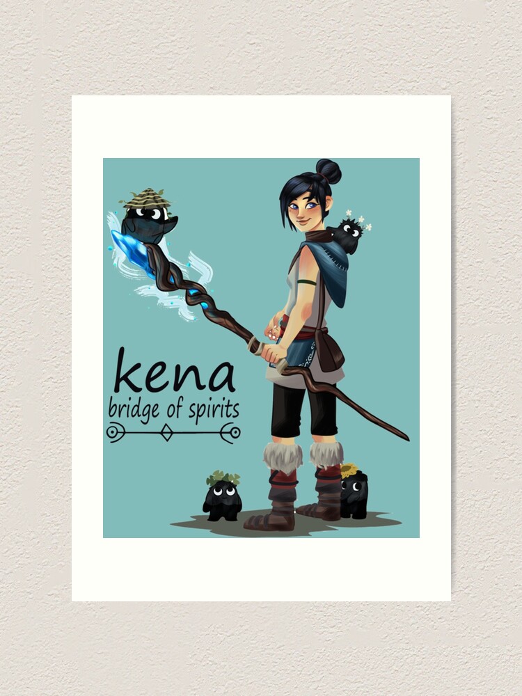 "kena bridge of spirits kena bridge of spirits " Art Print for Sale by ...
