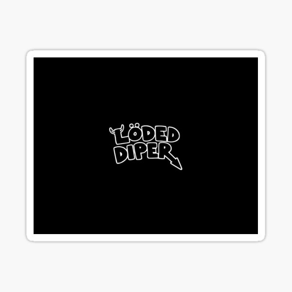 "Loded Diper" Sticker for Sale by Tarun99 | Redbubble
