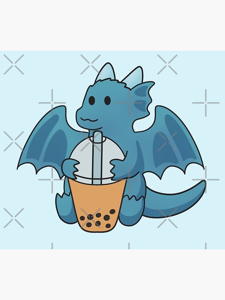 "Dragon Boba" Poster for Sale by BiscuitSnack | Redbubble