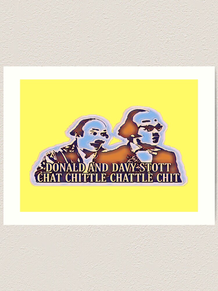 "Donald and Davy Stott 5" Art Print by RGPdesigns | Redbubble