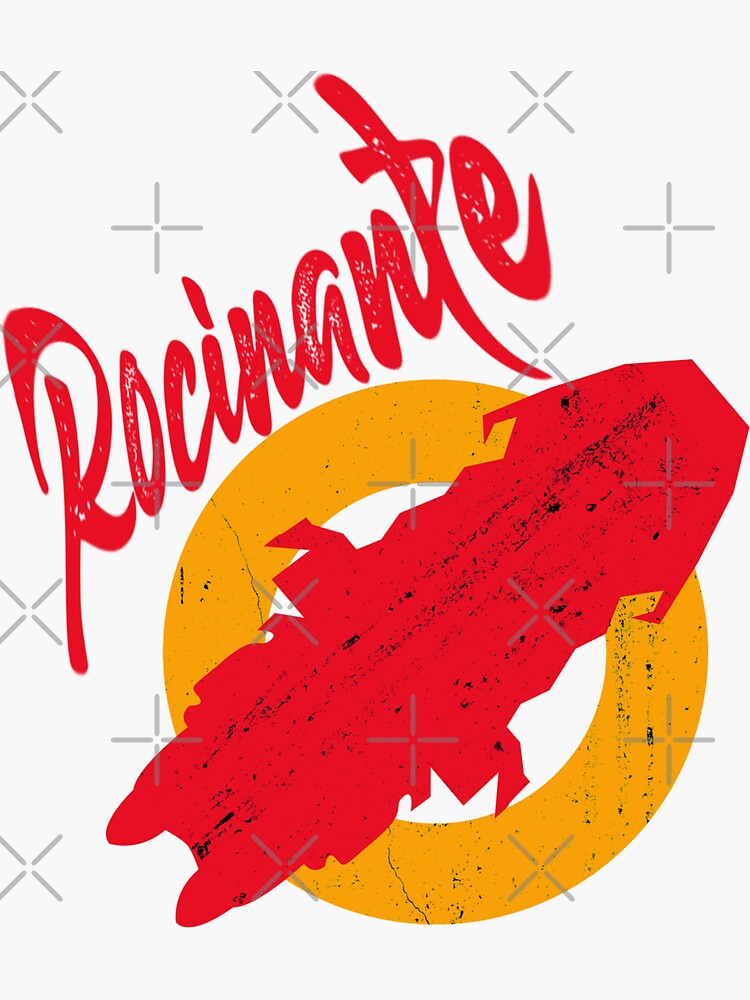 "Space Shuttle Rocinante Patch" Sticker for Sale by GraphifyArt | Redbubble