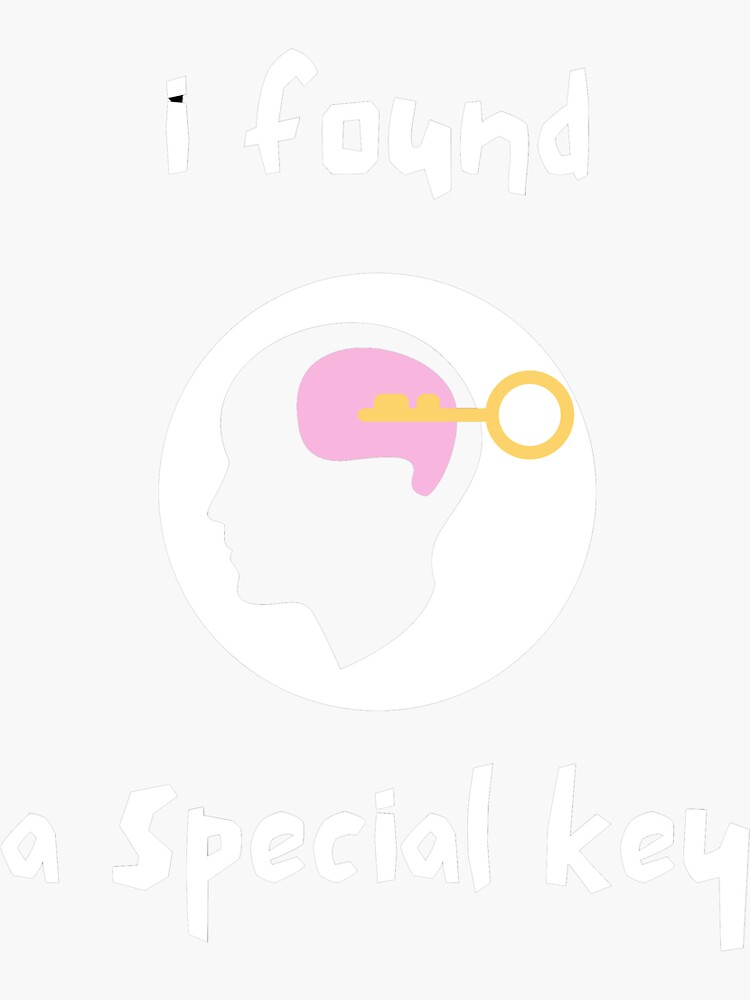 "mind key" Sticker for Sale by riccardobon7 | Redbubble