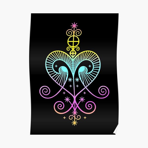 "Erzulie Freda veve Loa Voodoo" Poster by OmelaOccult | Redbubble