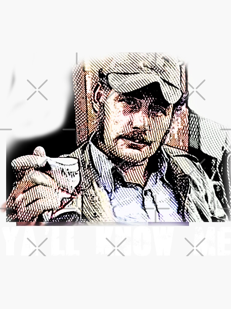 "Quint- Jaws" Sticker for Sale by Jeffrey Karnick | Redbubble