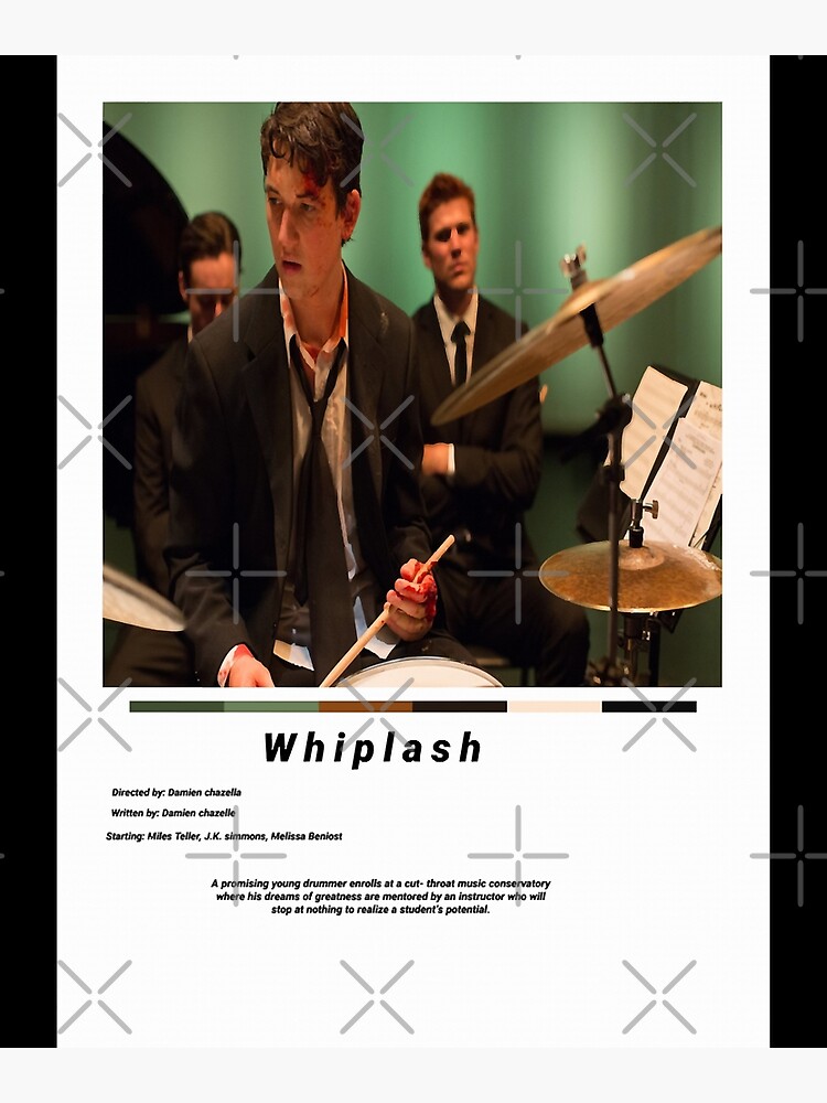 Fotodruck for Sale mit "Fletcher Drummer Damien Chazelle Whiplash ...