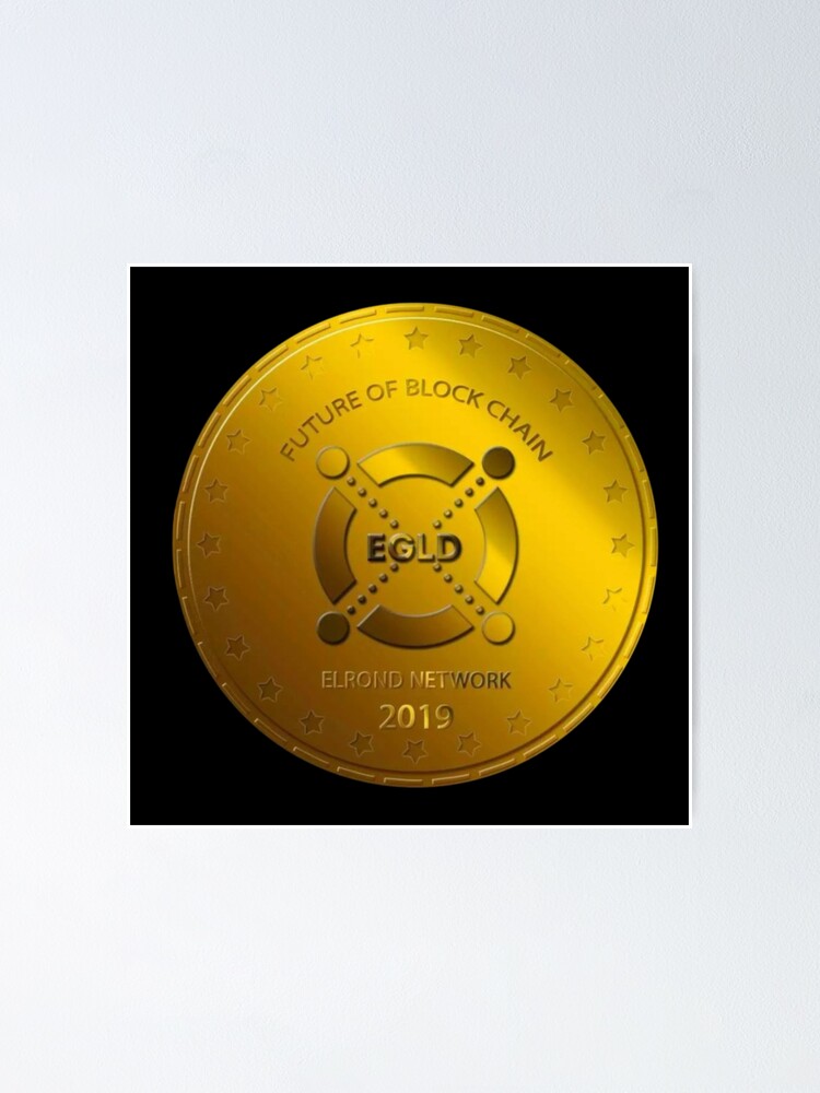 "Golden Elrond coin" Poster for Sale by guaka-molly | Redbubble