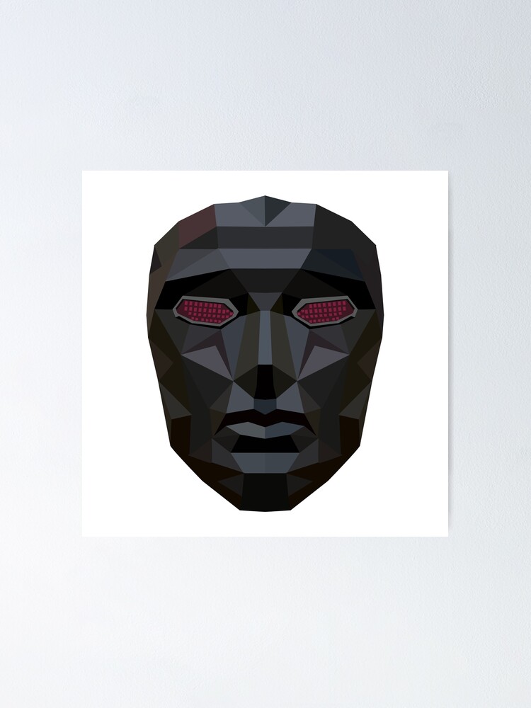"Squid Game Frontman Mask" Poster for Sale by losmanuelo | Redbubble