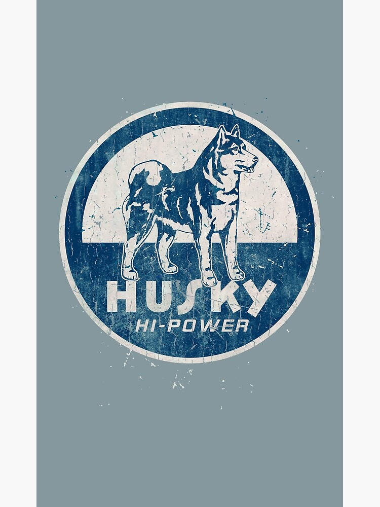 "Husky power" Poster for Sale by Lidra-Redesign | Redbubble