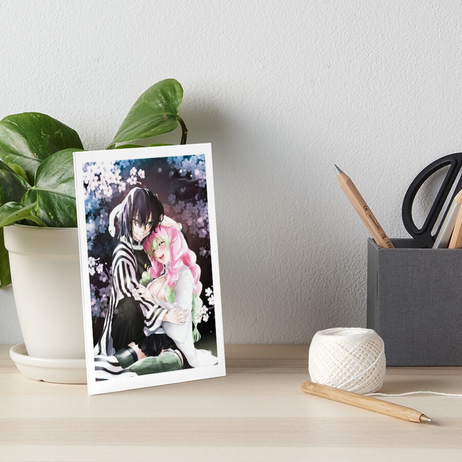 "Mitsuri Kanroji Demon Slayer " Art Board Print by rabyraby | Redbubble
