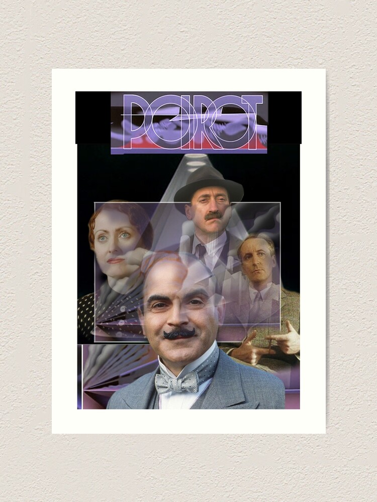 "Poirot Poster" Art Print for Sale by ProfessorPoodle | Redbubble