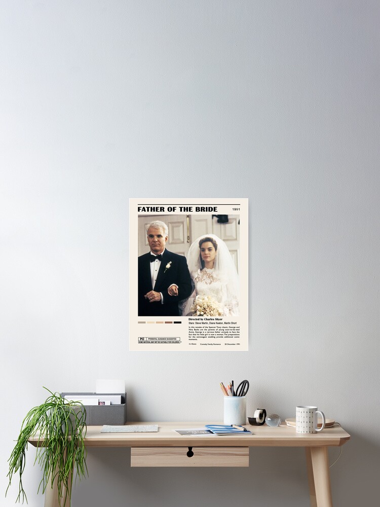 "Father of the Bride Poster" Poster for Sale by JoshuaDarbon94 | Redbubble