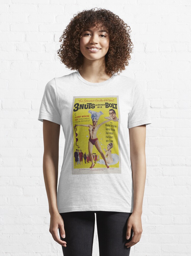 3 Nuts In Search Of A Bolt T Shirt For Sale By Electrichamster Redbubble Vintage Movie T