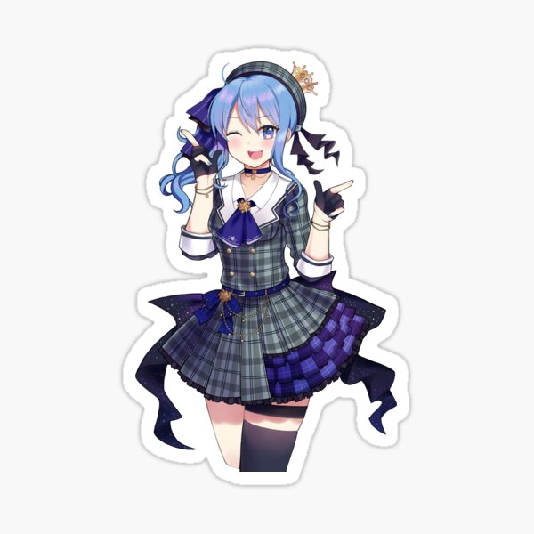 "Suisei Hoshimachi Sticker" Sticker for Sale by Elvenshopz | Redbubble