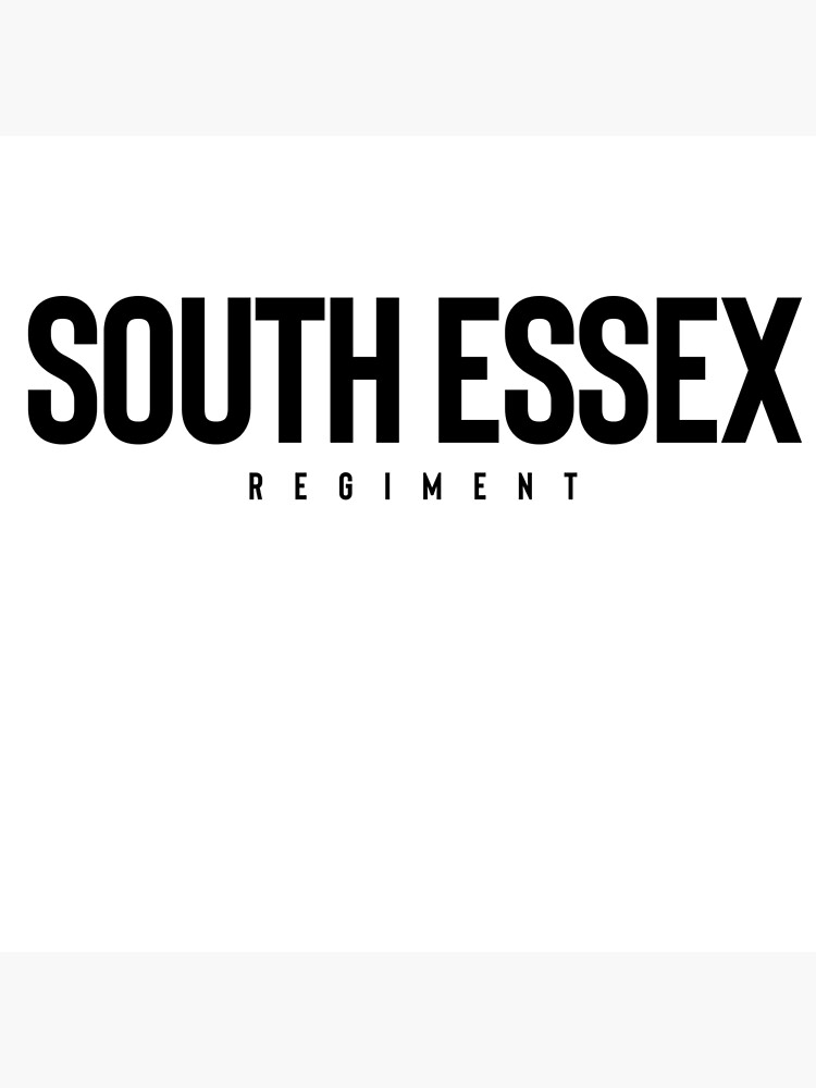 South Essex Regiment Poster By Kozaki Redbubble