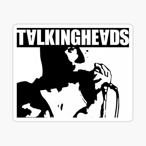 "Official - Album The Talking Heads" Sticker for Sale by timlitel ...