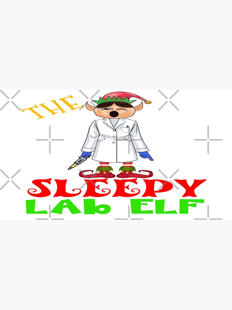 Gorro de pescador «THE SLEEPY LAB ELF FUNNY NAVIDAD MEDICAL LAB ...