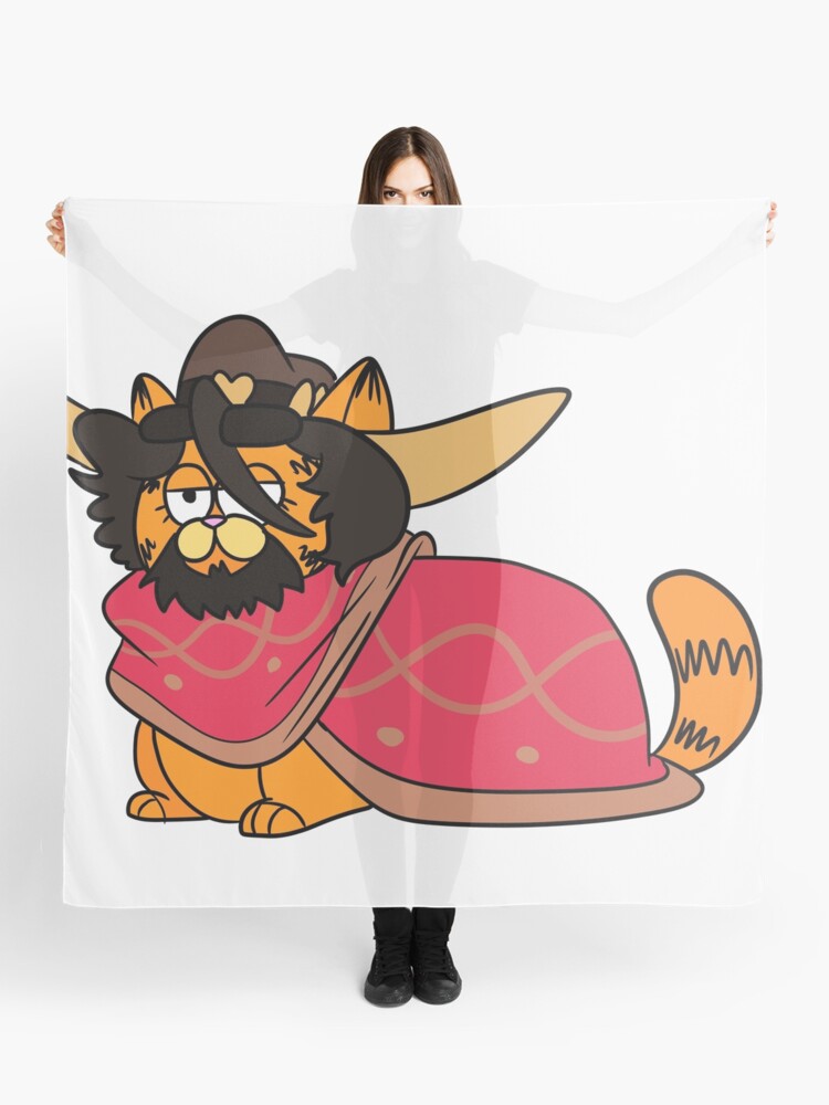 "Hey everyone is garfield" Scarf for Sale by goatpaste | Redbubble
