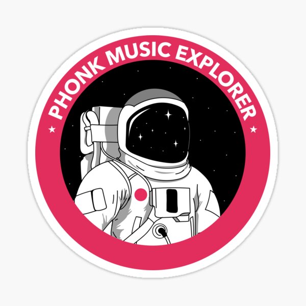 "Phonk music explorer" Sticker for Sale by 92-Tees-Store | Redbubble