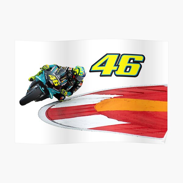 "Valentino Rossi - COTA" Poster for Sale by ngadaleta57 | Redbubble