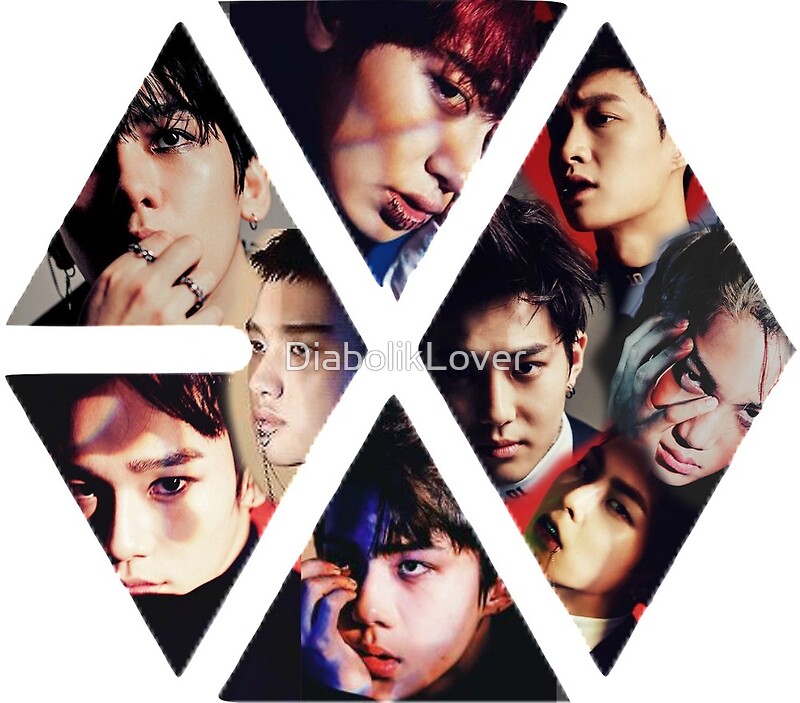 "EXO Logo (OT9)" by DiabolikLover | Redbubble