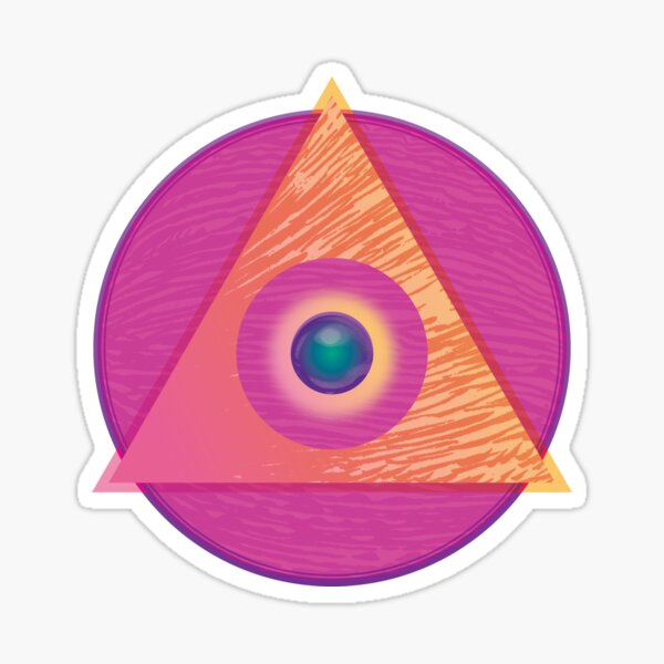 "Colorful Shape Logo" Sticker by pixieMoonTenika | Redbubble