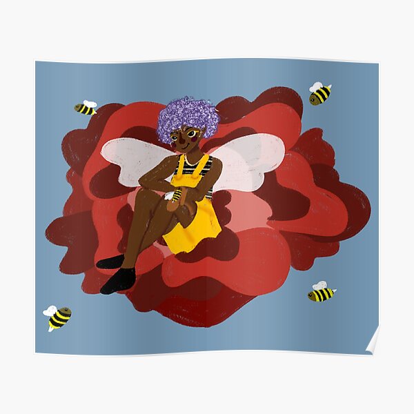 "Queen Bee" Poster for Sale by racharanha | Redbubble