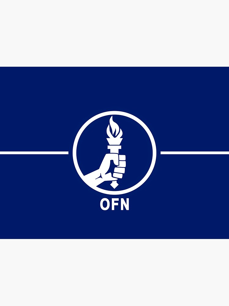 "TNO Organization of Free Nations " Sticker for Sale by saschka01 ...