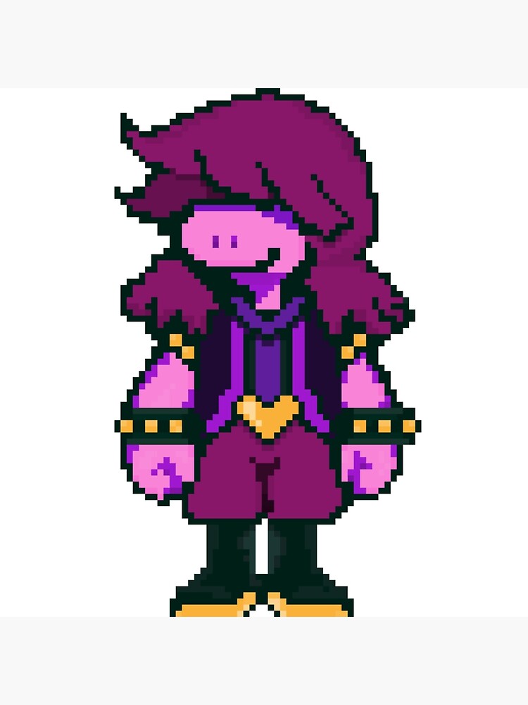 "Susie Deltarune" Poster for Sale by naturalblue- | Redbubble