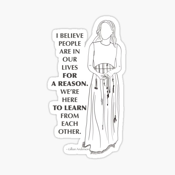 "Gillian Anderson Emmy Awards 2021" Sticker for Sale by manumi-artwork ...