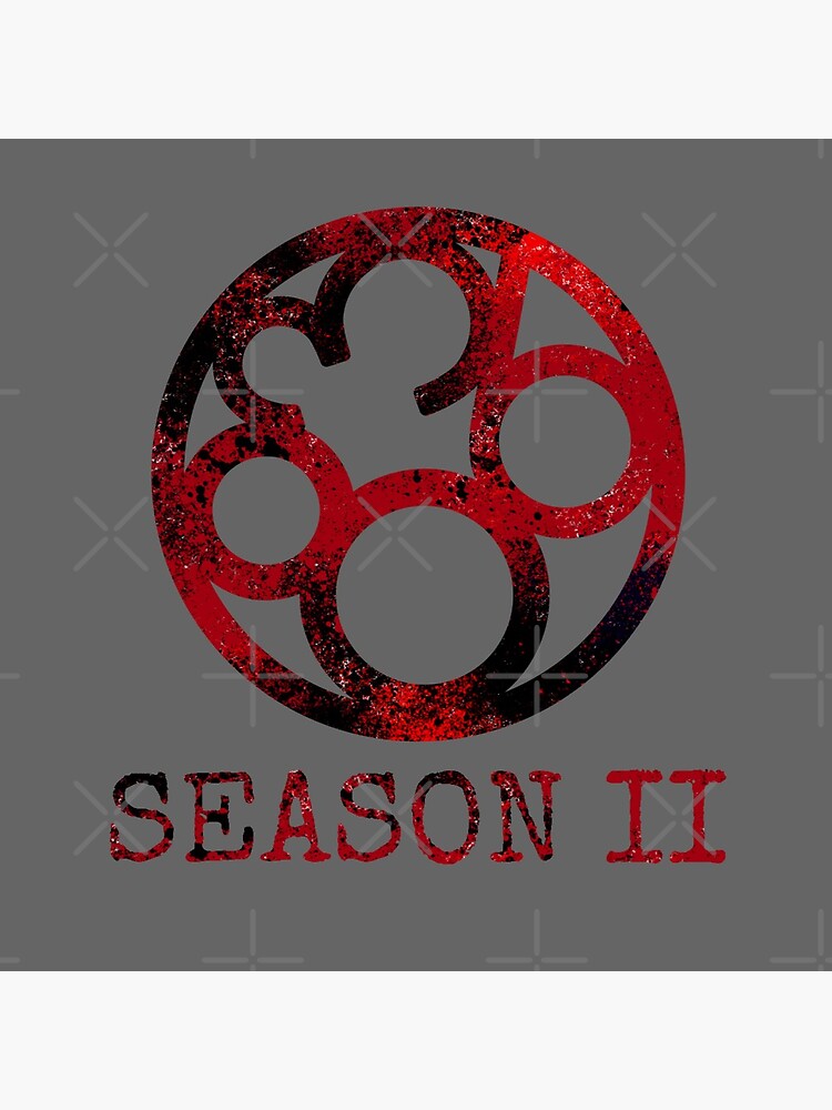 "Project:863 Season 2 red black design logo" Poster for Sale by ...