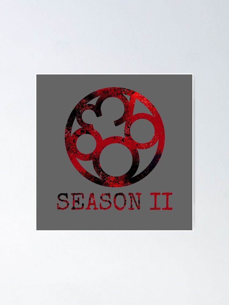"Project:863 Season 2 red black design logo" Poster for Sale by ...