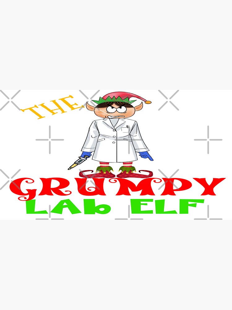 Gorro de pescador «THE GRUMPY LAB ELF FUNNY NAVIDAD MEDICAL LAB ...