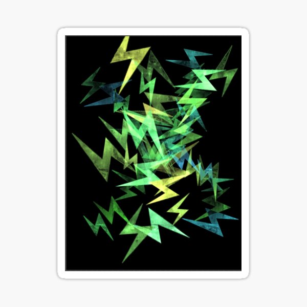 "Lightning strike" Sticker by lotusakihadden | Redbubble