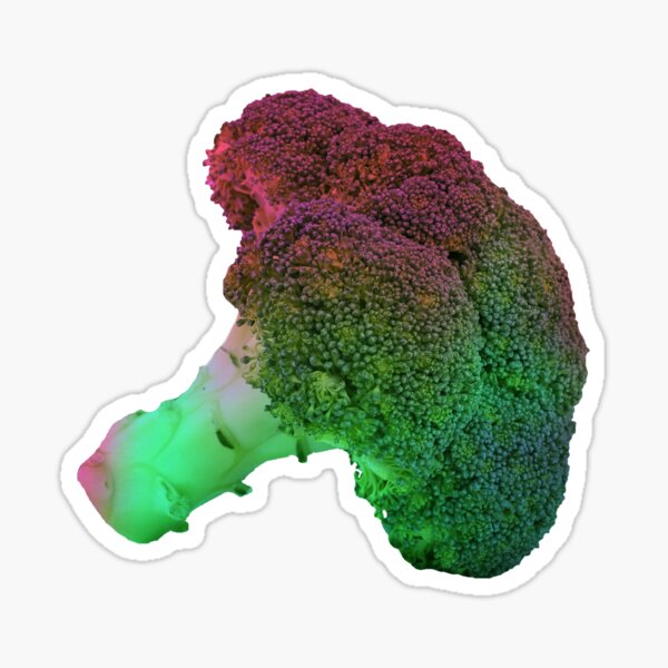 "Broccoli" Sticker for Sale by theroyalsass | Redbubble