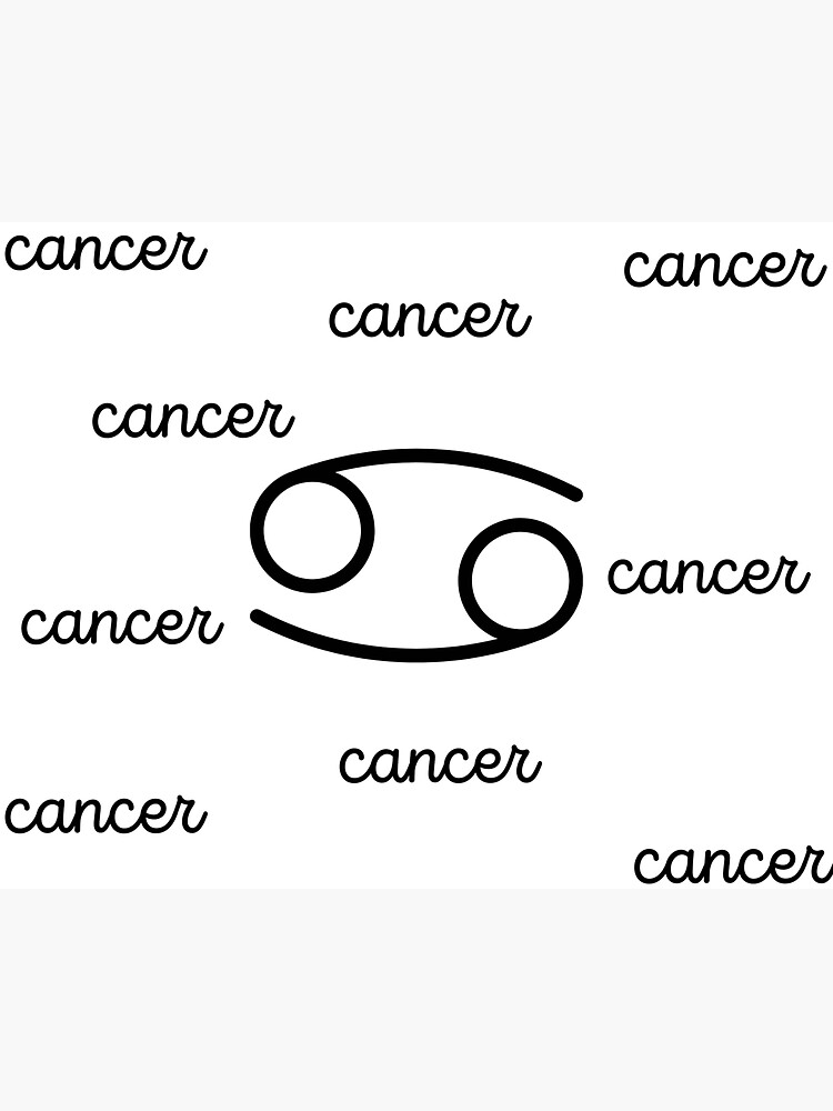 "Cancer star sign" Sticker for Sale by CreaTyni | Redbubble