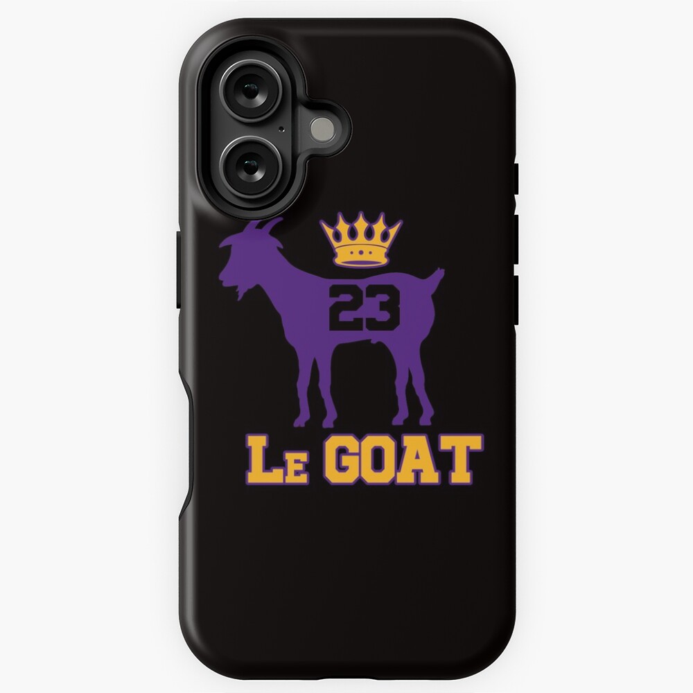 "LeBron James - LeGOAT" Sticker by AYA-Design | Redbubble