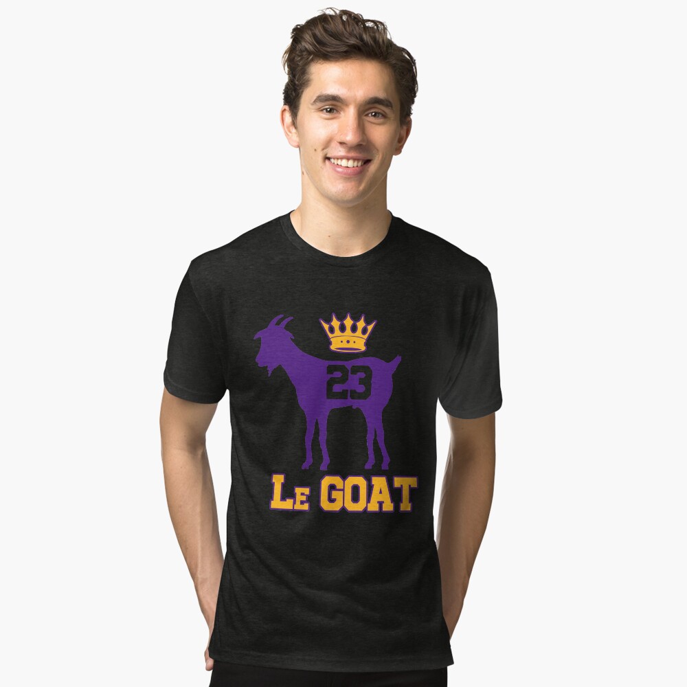 "LeBron James - LeGOAT" Sticker by AYA-Design | Redbubble