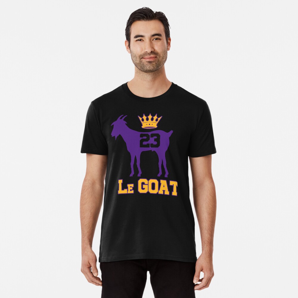 "LeBron James - LeGOAT" Sticker by AYA-Design | Redbubble